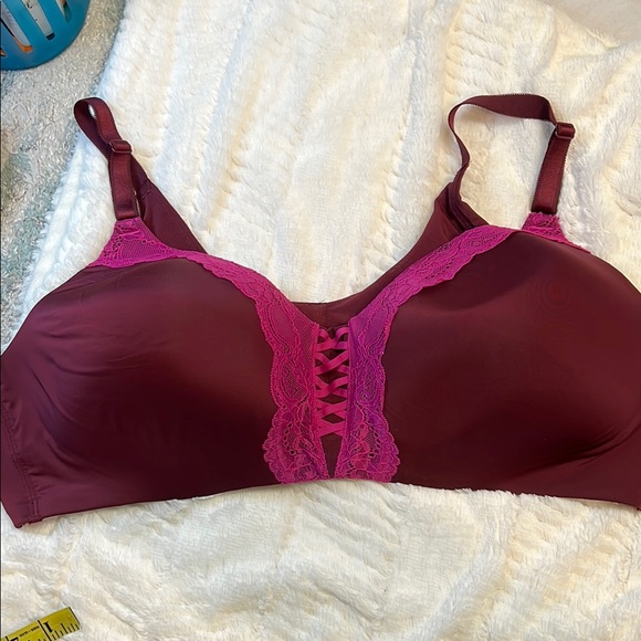 torrid | Intimates & Sleepwear | Torrid Red And Pink Supportive Bra ...